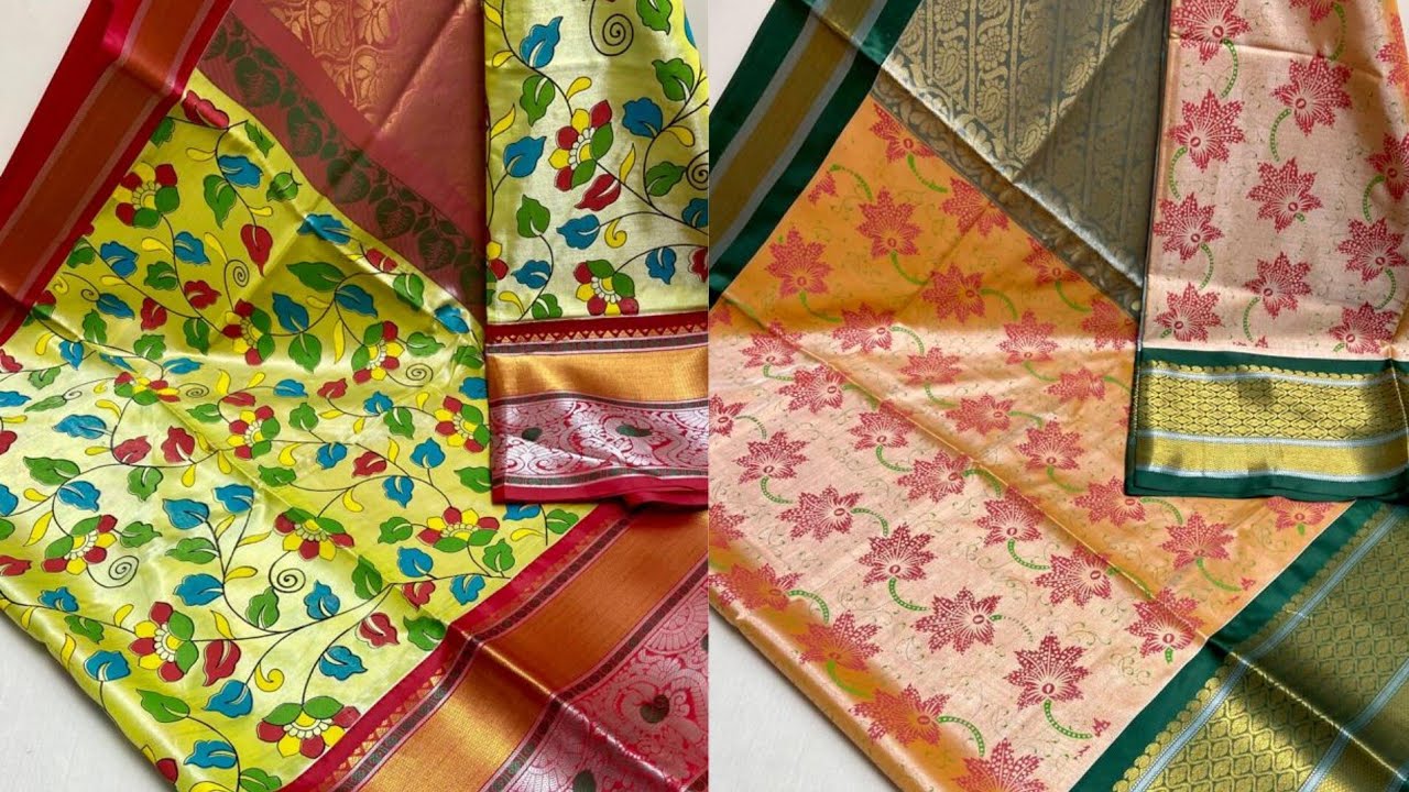 👉*PRESENTING OUR MOST EXCLUSIVE SUPER TRENDING kuppadam tissue sarees ...