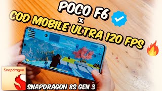 Poco F6 Mobile Legends 120 Fps Snapdragon 8s Gen 3 Gaming Test 2025 ...