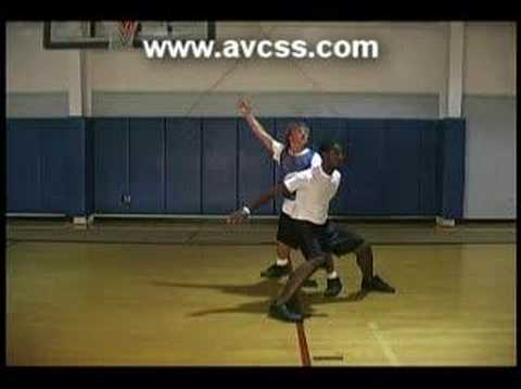 Basketball Drill - Fronting - Defensive Stance - YouTube