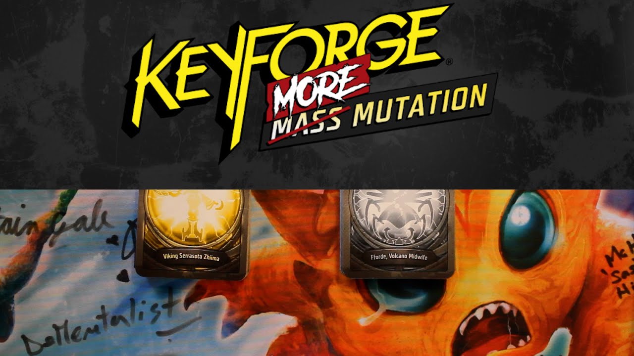 KeyForge Deck Opening - Two More Mutation Decks!! - YouTube