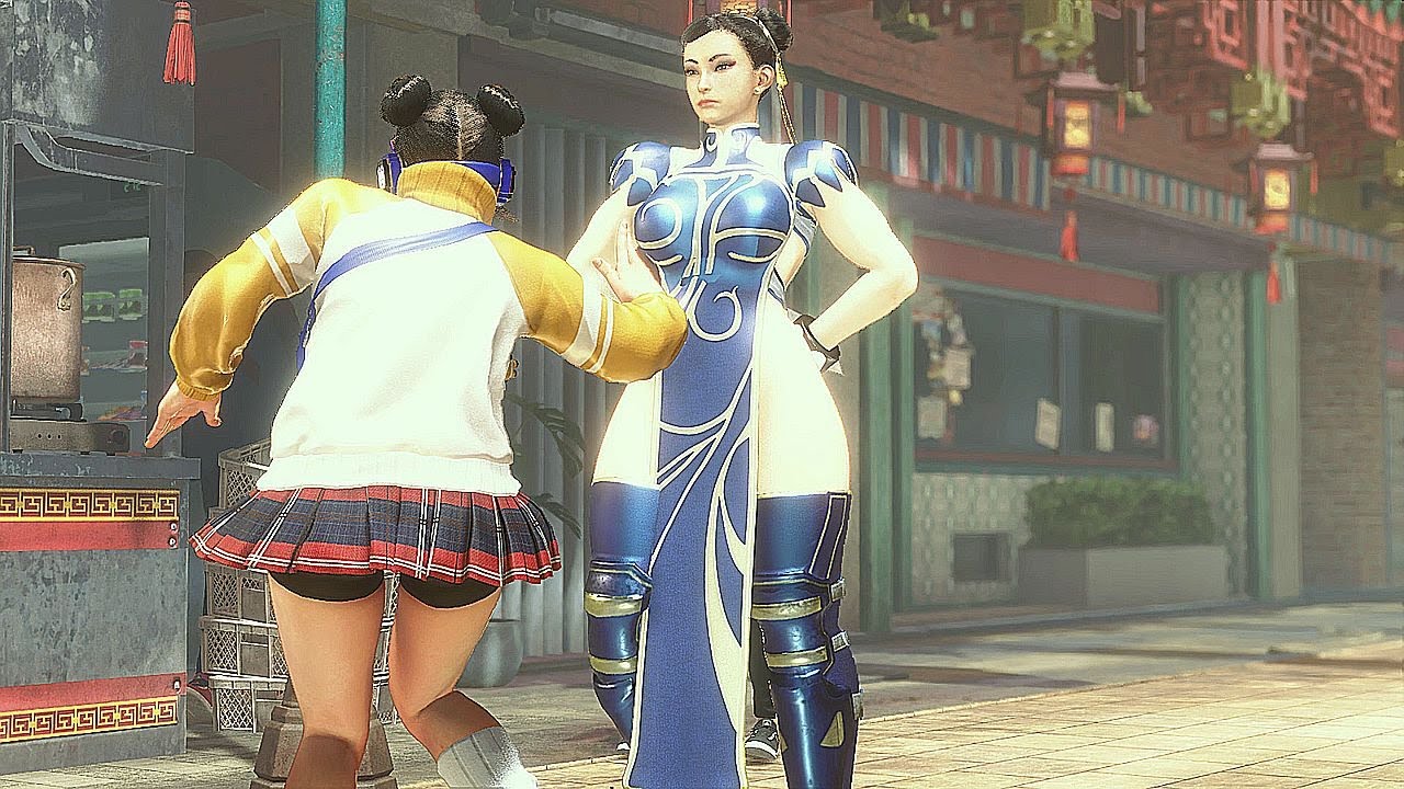 Chun Li Training Outfit Free Cam - YouTube