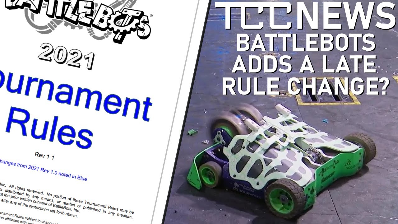 TCC Battlebots News - Battlebots making Secret Rule Change? New Details ...
