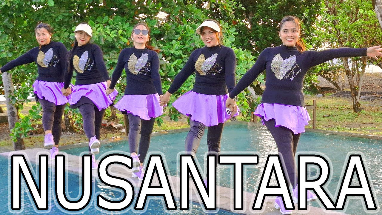 Nusantara Line Dance Cover - YouTube