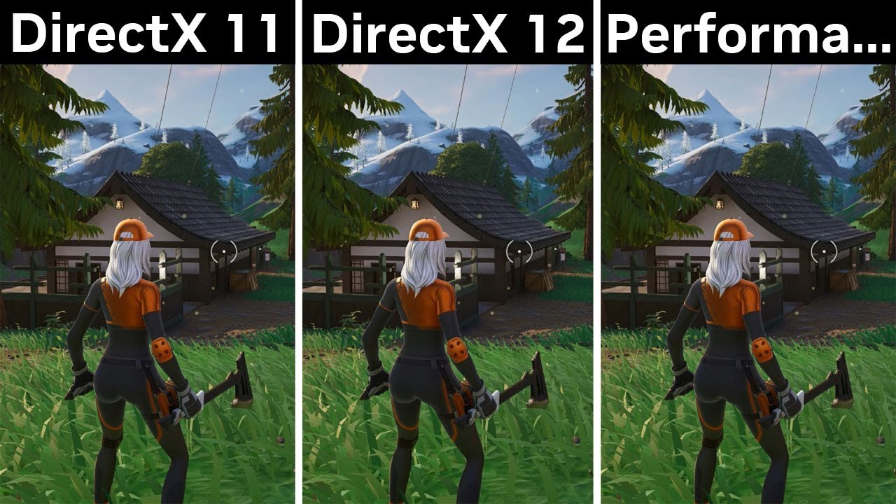 RX 580 - Fortnite Chapter 6 - DirectX 11 vs DirectX 12 vs Performance ...