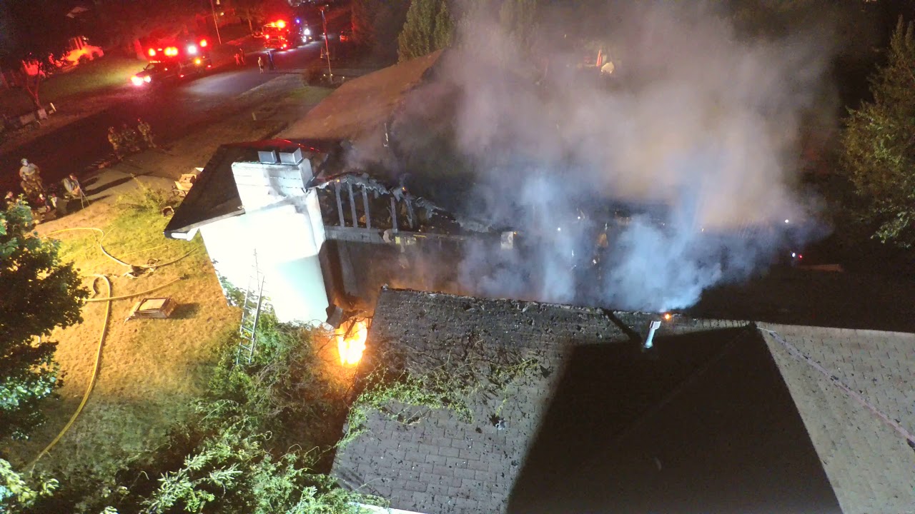 Drone Flight: Post Falls Fire 2017-08-20 Part 7 - YouTube