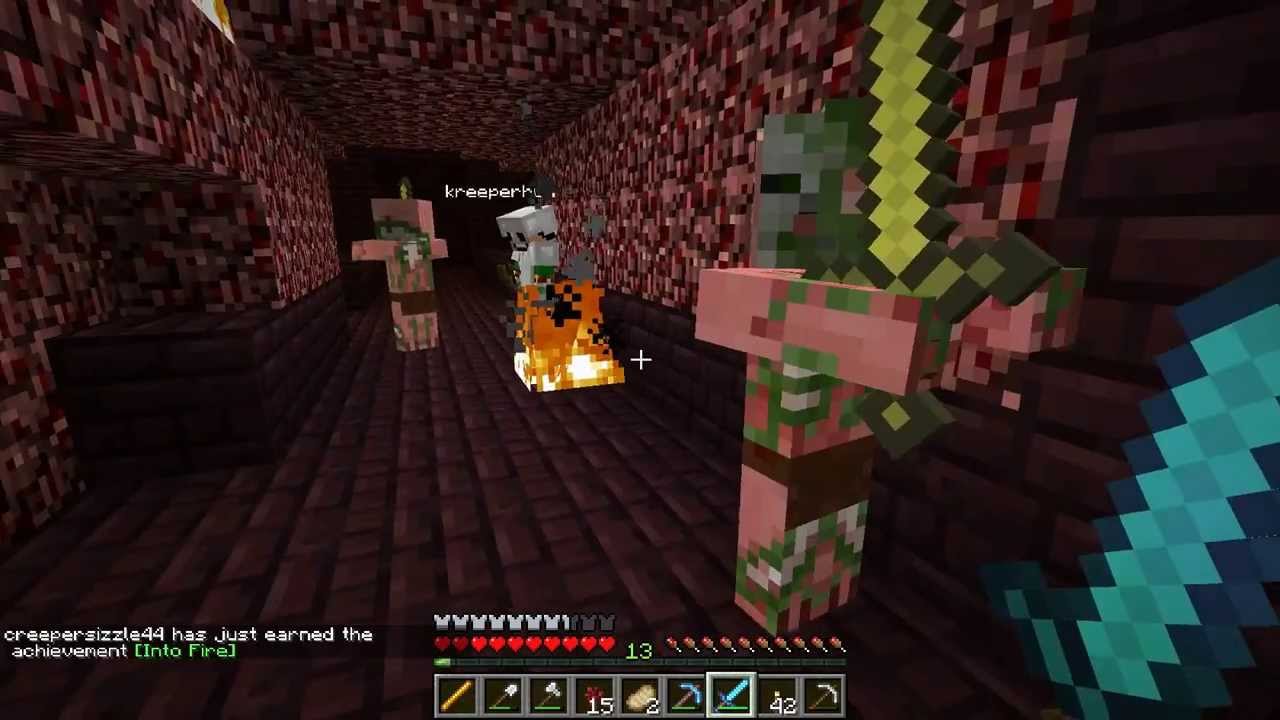 Minecraft Mineset Server Episode 2: Nether Trip - YouTube
