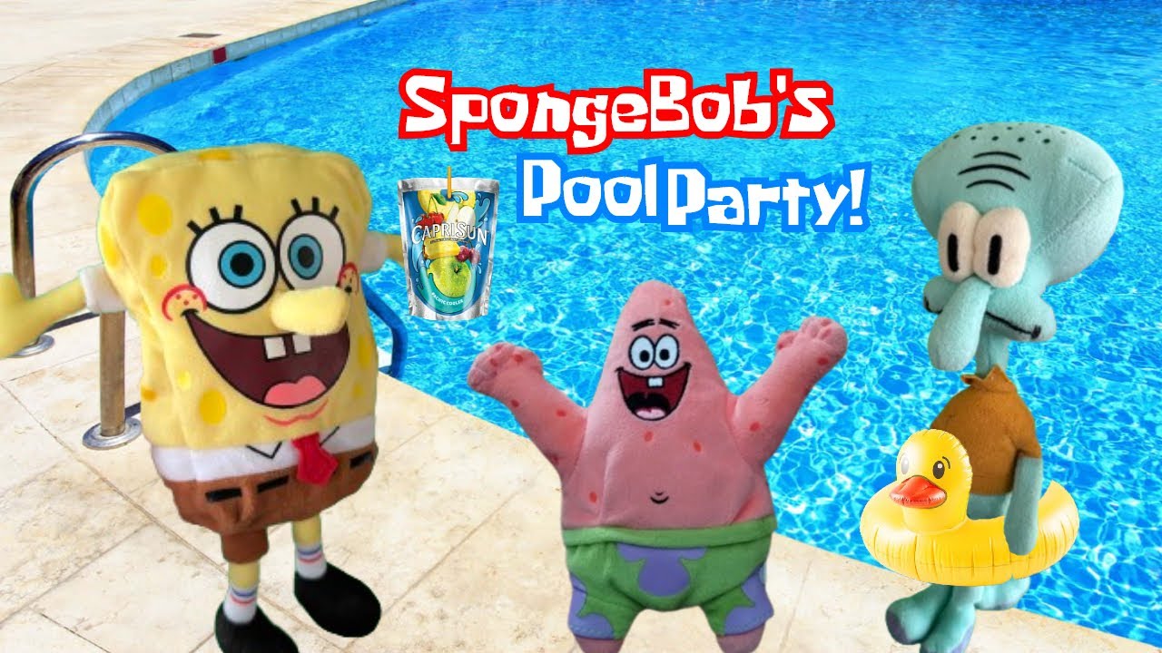 SpongeBob's Pool Party! - YouTube