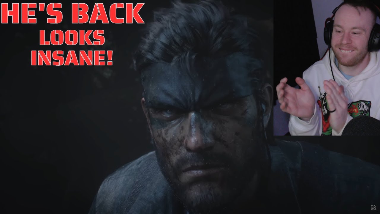 METAL GEAR SOLID - SNAKE EATER! TRAILOR REACTION VIDEO... SIGN ME UP ...