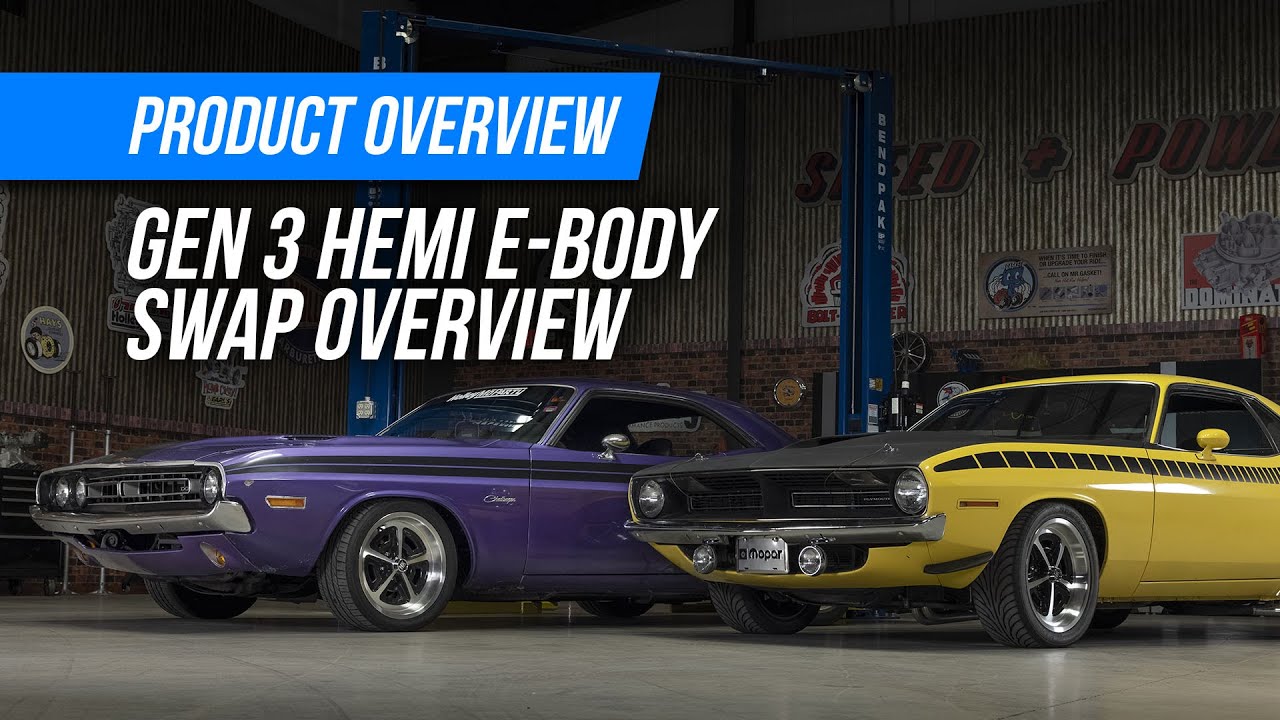 How To Swap A Gen III Hemi Into A 1970-1974 Mopar E-Body - YouTube
