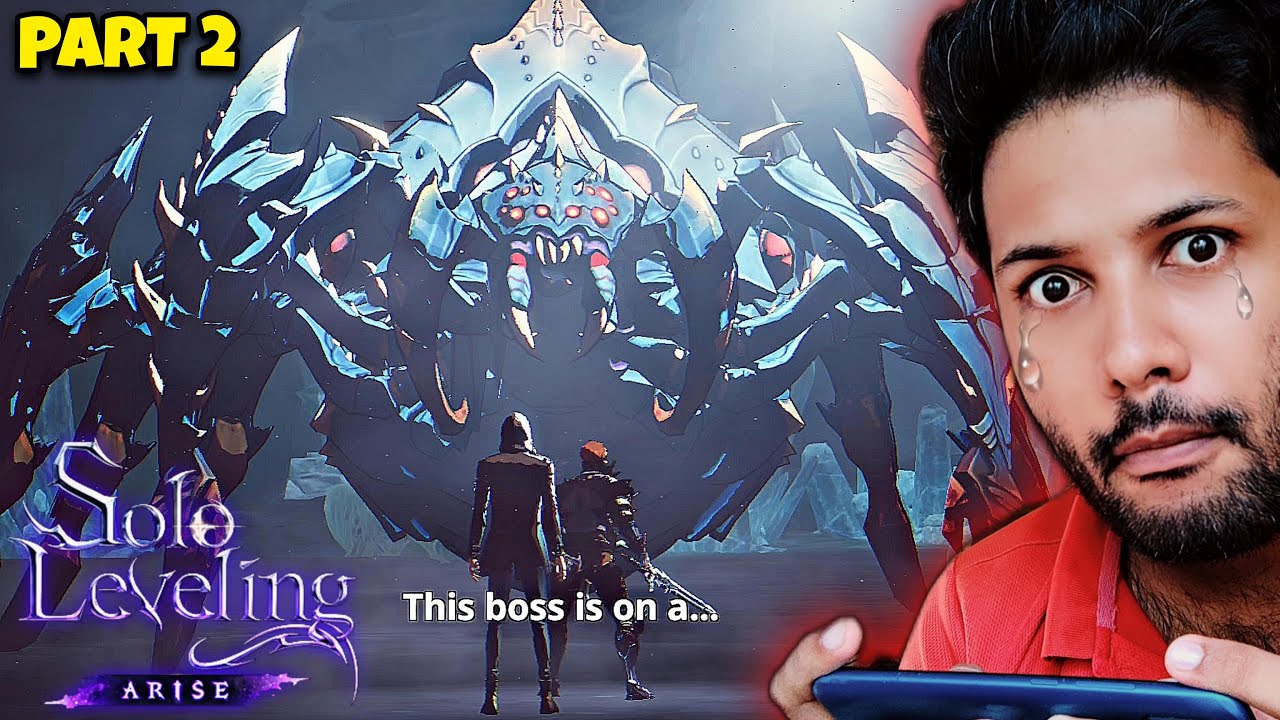 Sung JinWoo Vs Spider Boss🔥| Solo Leveling Game | ഇനി ഇവൻ ഭരിക്കും ...