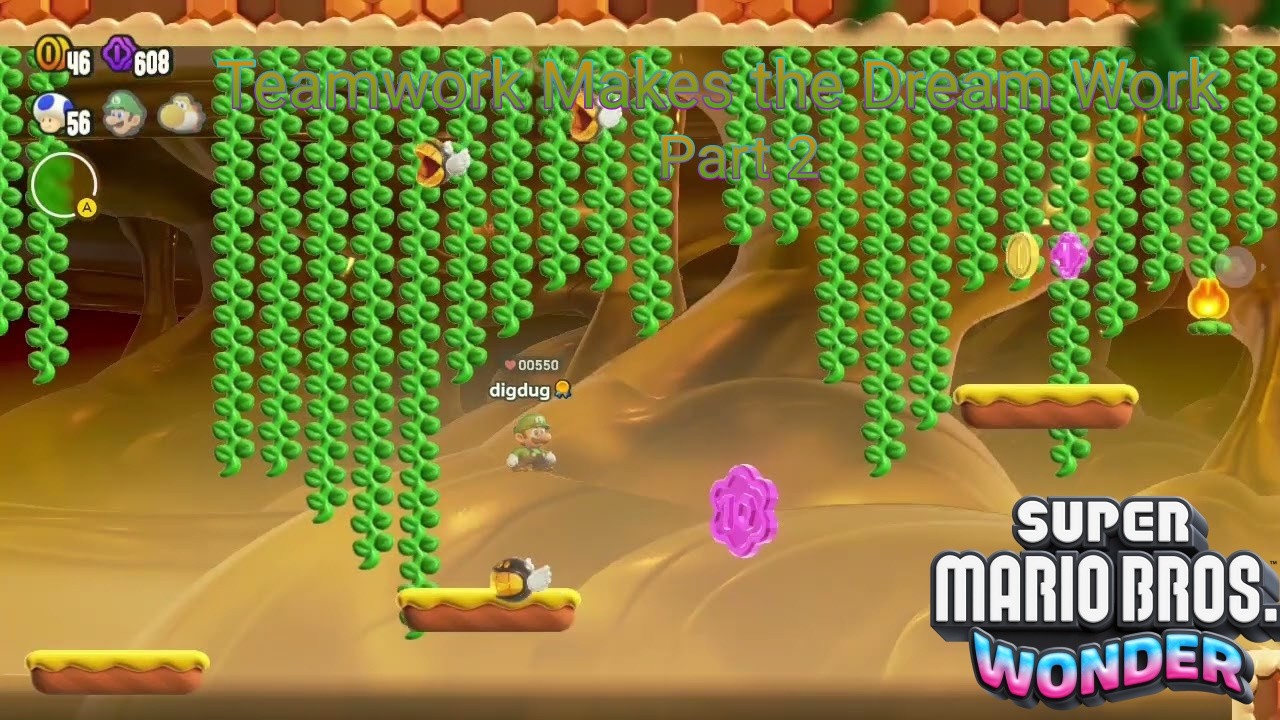 Teamwork Makes the Dream Work Part 2 - Super Mario Bros Wonder - YouTube