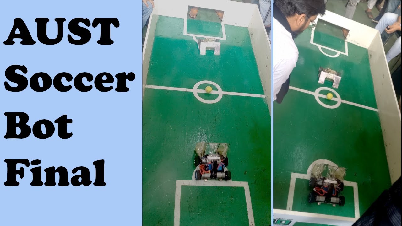Ahsanullah University Soccer Bot Competition Final Round - YouTube