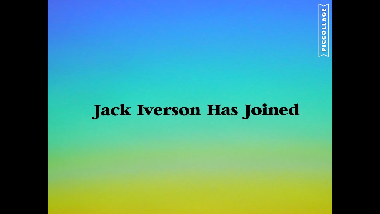Jack Iverson Has Joined The Team - YouTube