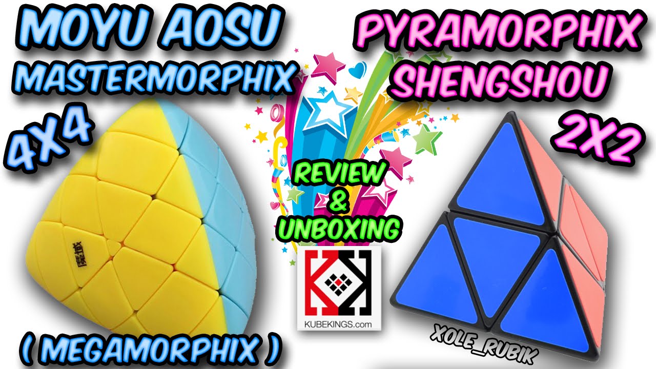 MoYu AoSu Mastermorphix (Megamorphix) & Pyramorphix ShengShou ...