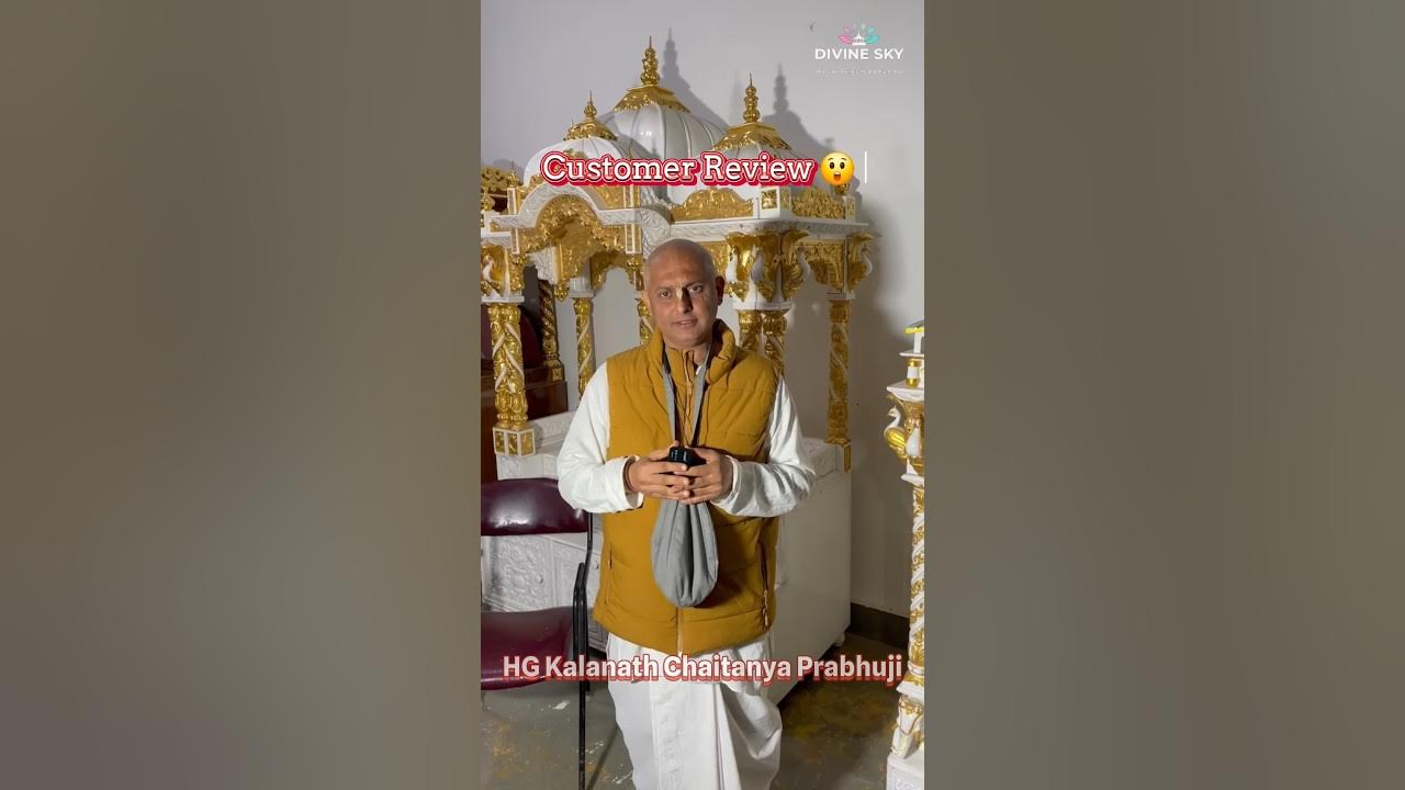HG KALANATH CHAITANYA PRABHU JI VISITED ISKCON UJJAIN ALTARS..... #homedecor #beauty #love #art ...