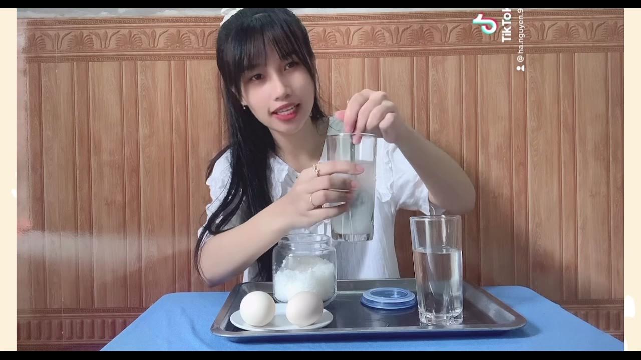 Thí Nghiệm Trứng Chìm Trứng Nổi Youtube