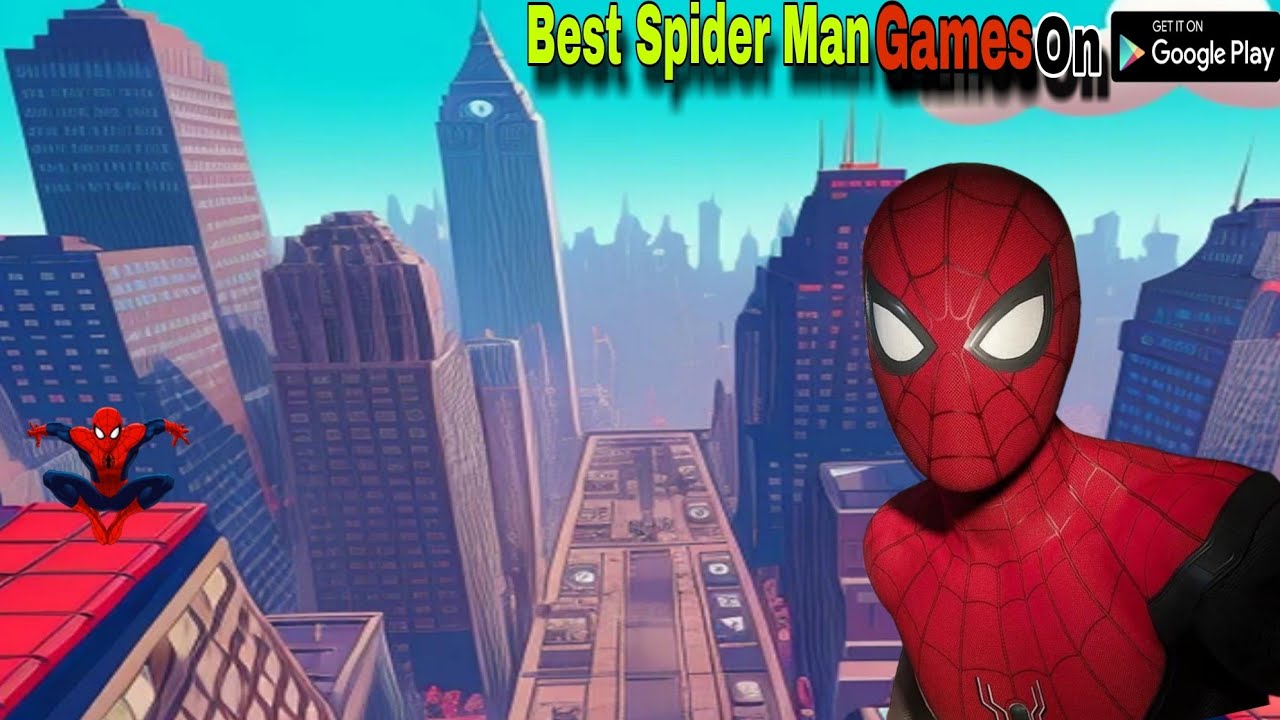 Best Spider Man Games In Mobile 🤨|| Playing Spider Man Games In Android ...