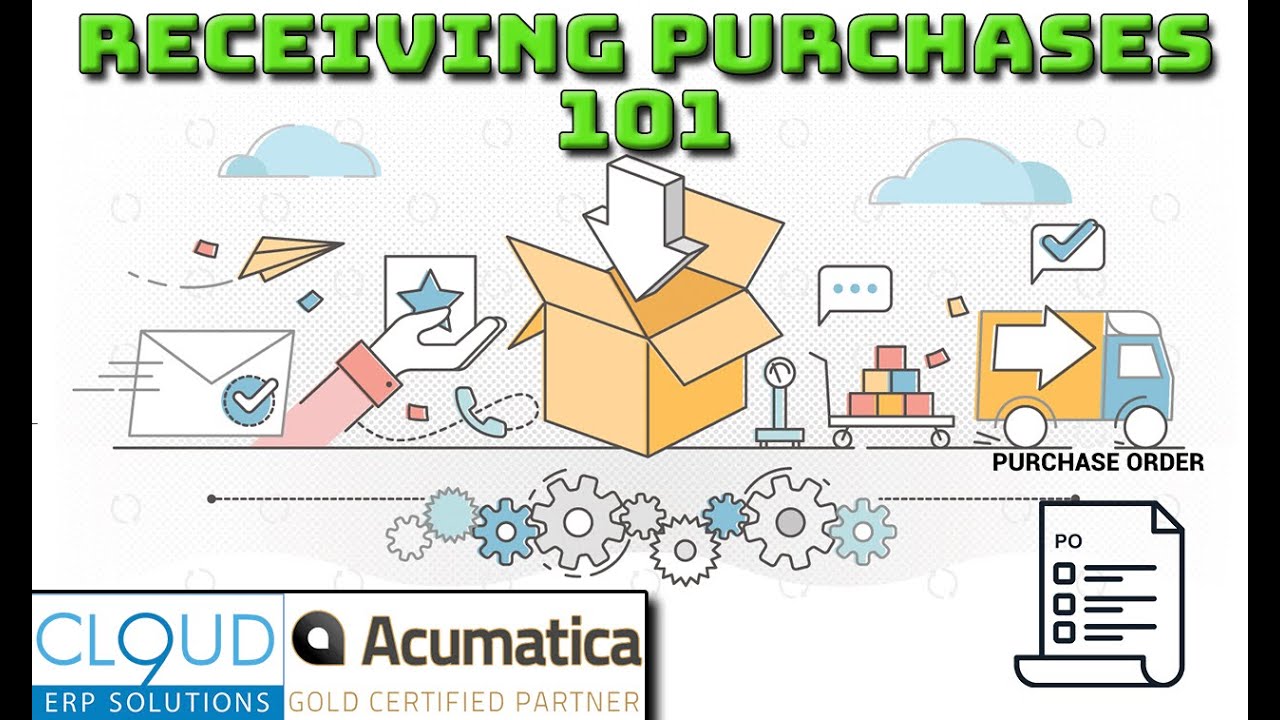 Receiving Purchase Orders 101 - YouTube
