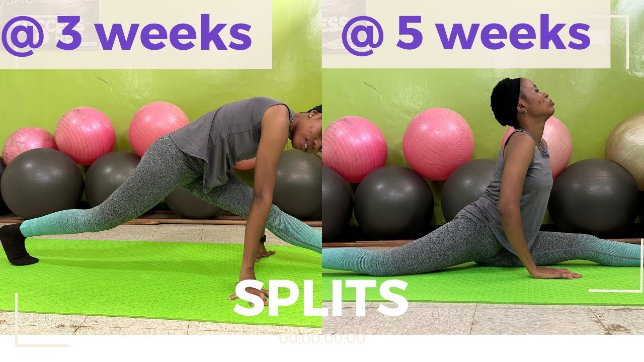 How I got the splits step-by-step at week 5 | 6-weeks stretch challenge ...