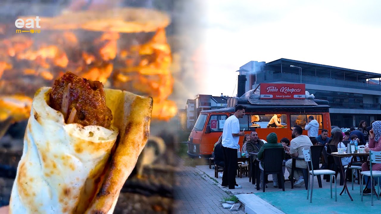 Adana Kebab in the Mobile Restaurant - Turkish Street Food - YouTube