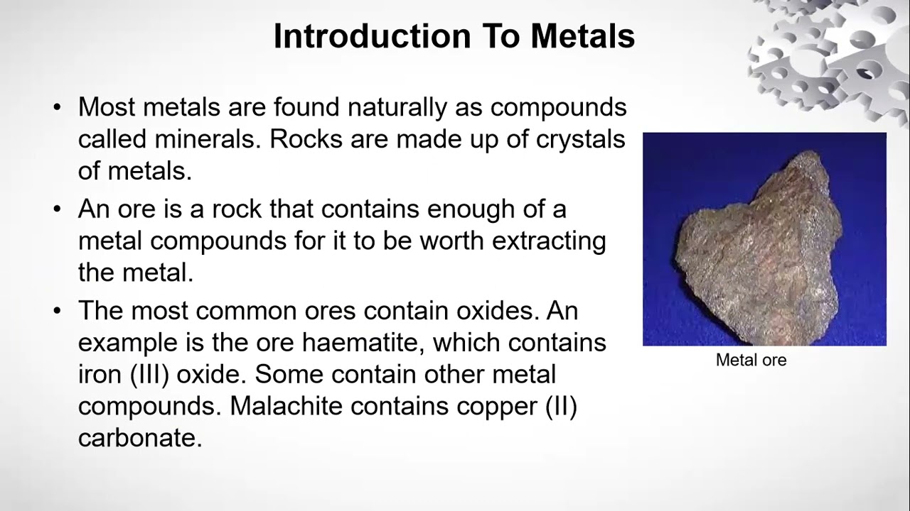 Rocks Are Made Of Metal