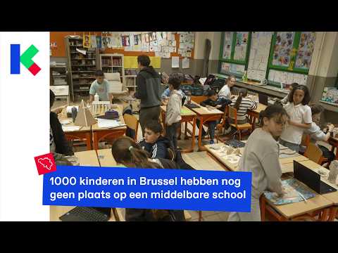 1000 kinderen in Brussel hebben nog geen plaats op een middelbare school