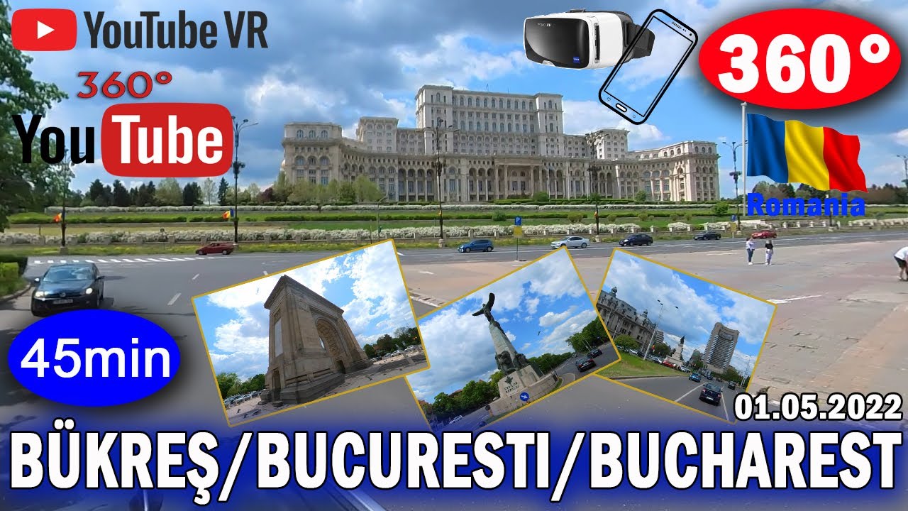 360° Bucuresti (Centru) - YouTube