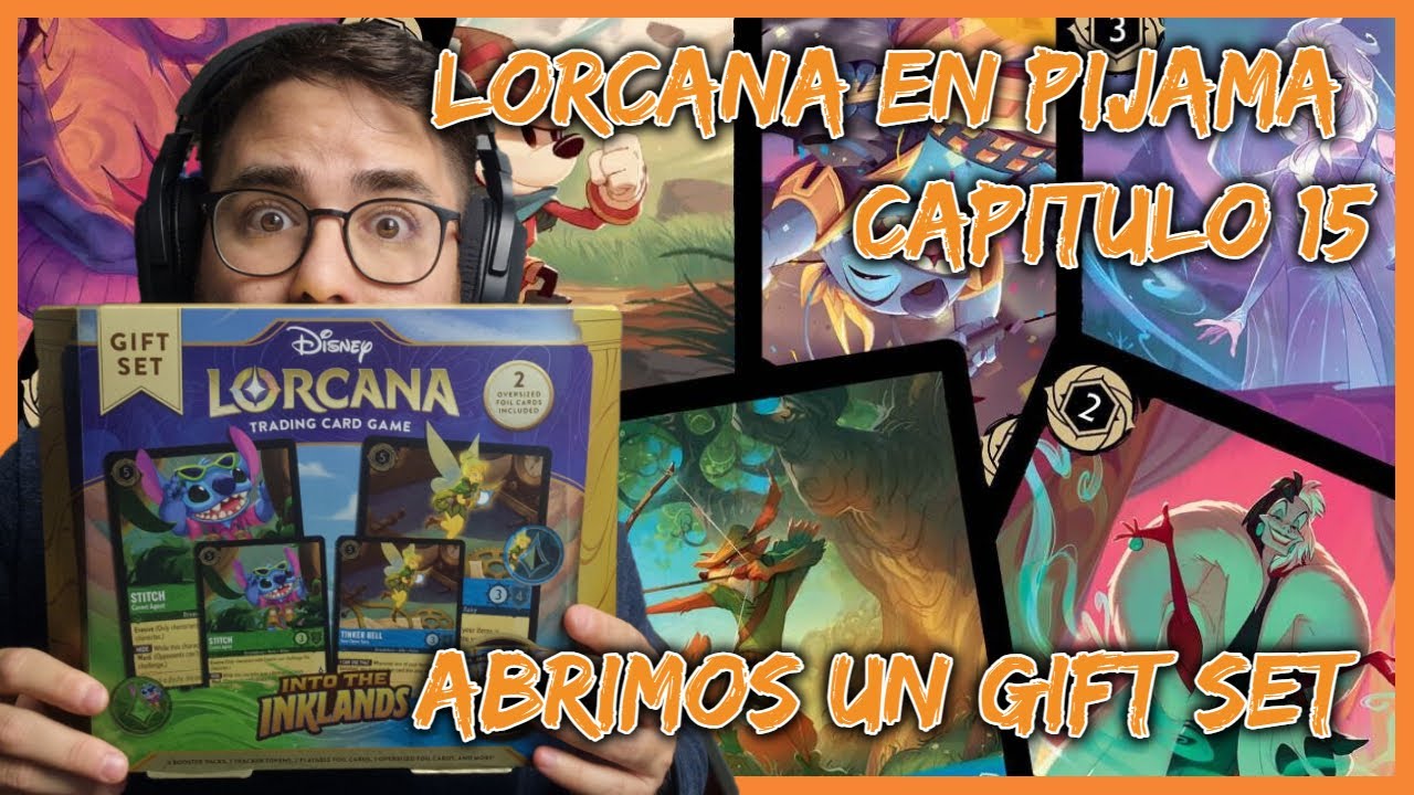 LORCANA EN PIJAMA CAP 15 - Unboxing GIFT SET chapter 3. - YouTube