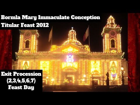 Ħruġ il-Purċissjoni (2012 - 2,3,4,5,6,7) - Bormla Kunċizzjoni - Festa ...