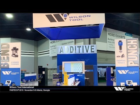 Wilson Tool International at FABTECH 2018 - YouTube