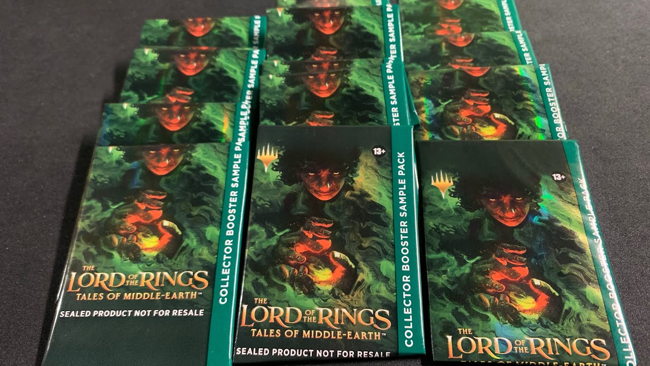 Lord of the rings collector booster sample packs#14 can we find any ...