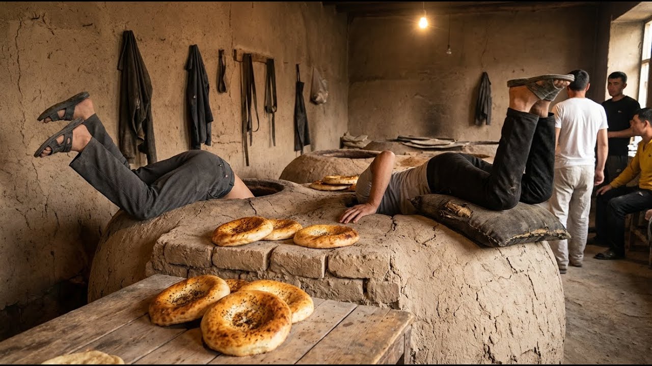 Legendary SAMARKAND Bread: Baking 15,000 LOAVES a Day in Ancient Ovens ...