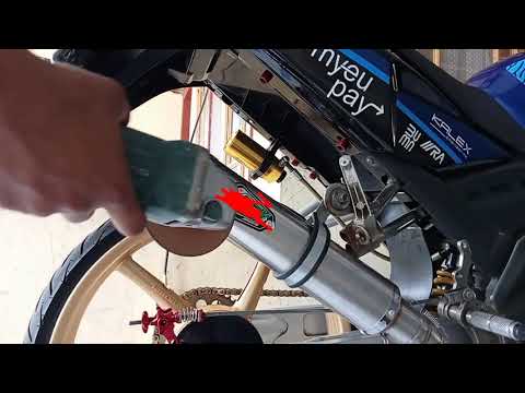 ganti emblem knalpot||auto jadi kenalpot Thailand KW super