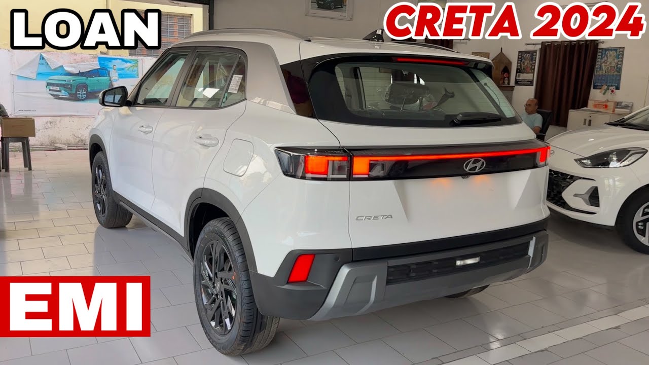 HYUNDAI CRETA S(O) 2024 Sunroof Loan Downpayment EMI Finance Detailed ...