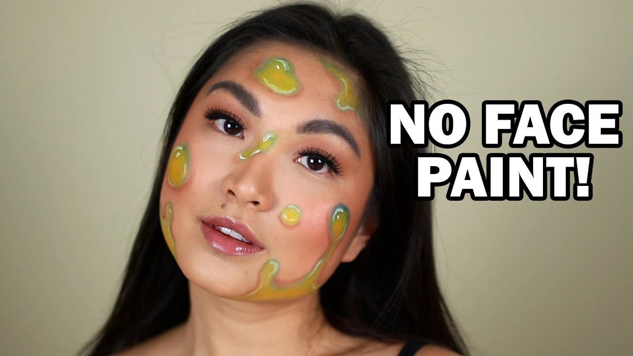HALLOWEEN LAVA LAMP MAKEUP TUTORIAL | NO FACE PAINT - YouTube