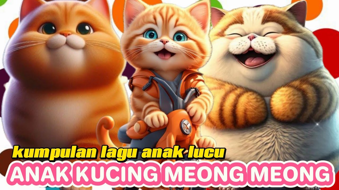 KUMPULAN LAGU ANAK KUCING MEONG MEONG - LAGU ANAK INDONESIA VIRAL ...