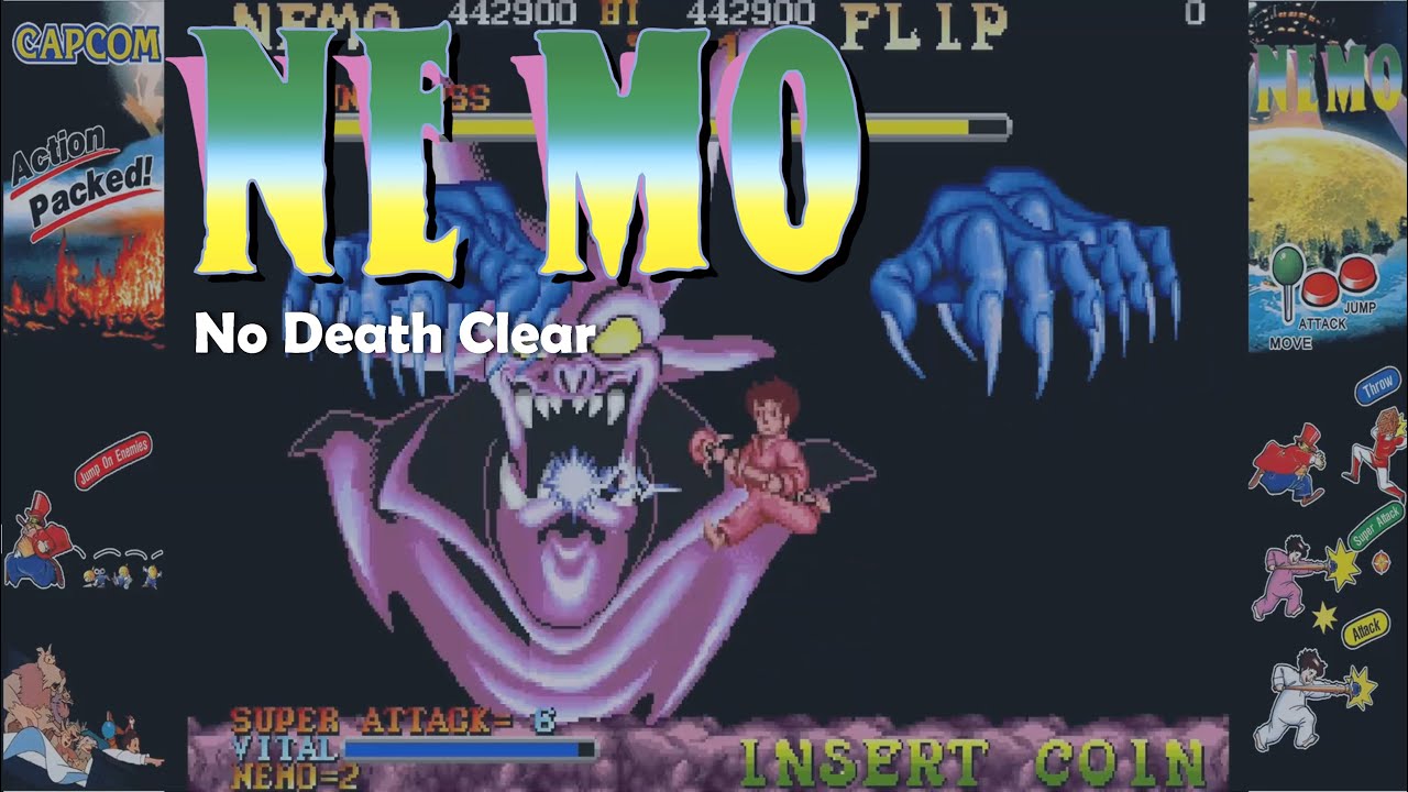 Nemo (Arcade) 1CC No Death (Default Difficulty) - YouTube