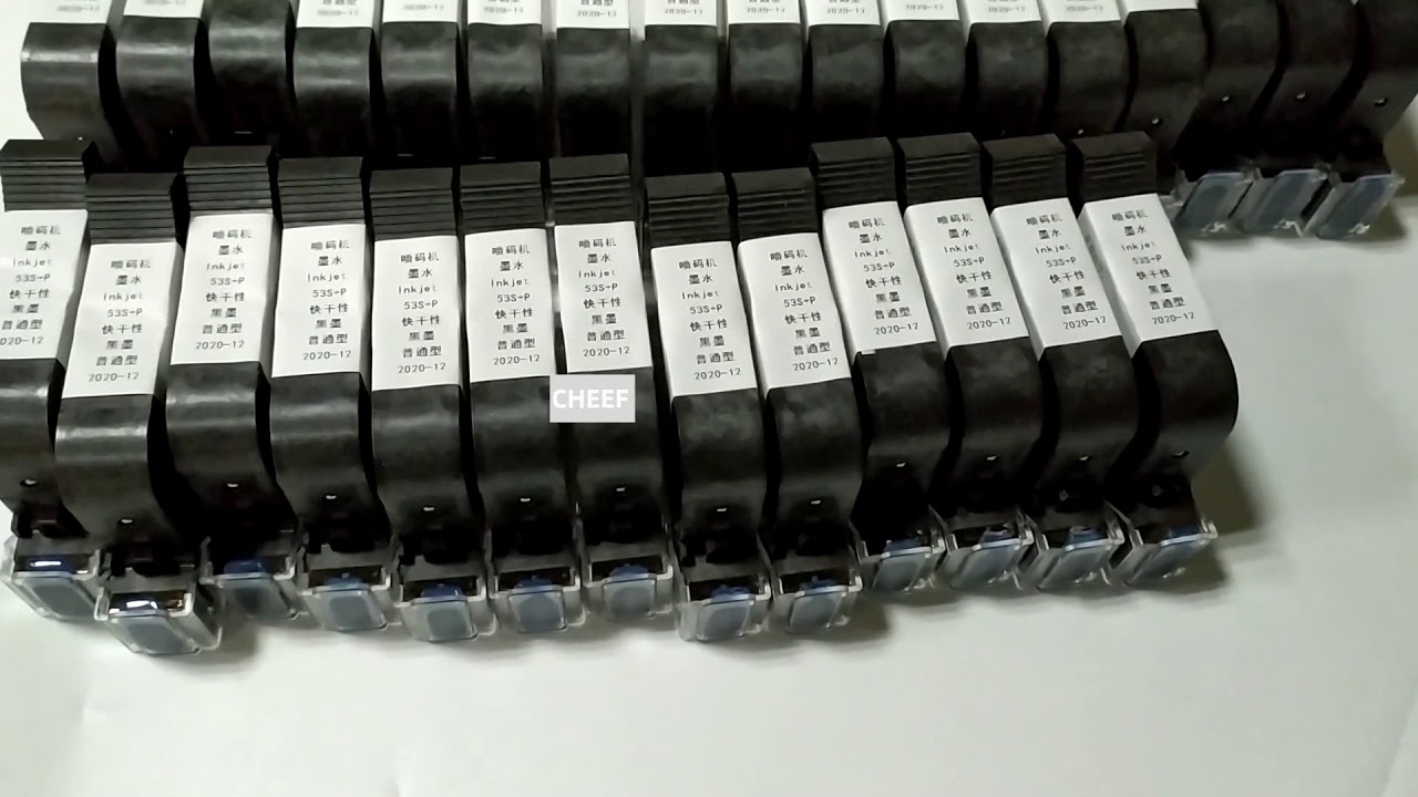 Thermal inkjet printer's HP ink cartridges:53S+P and Loogal INK ...