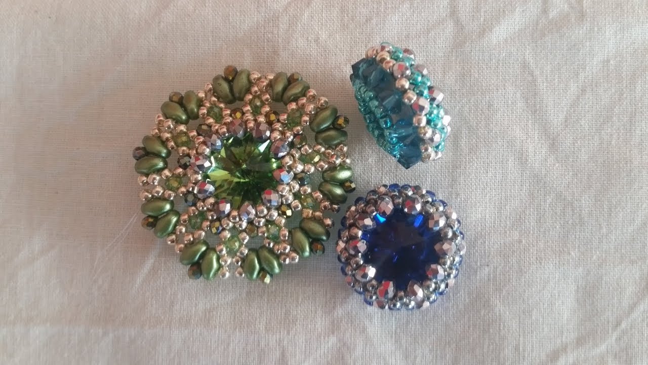 (DIY)TUTORIAL HOW TO BEZEL AN 16MM RIVOLI (1parte) - YouTube