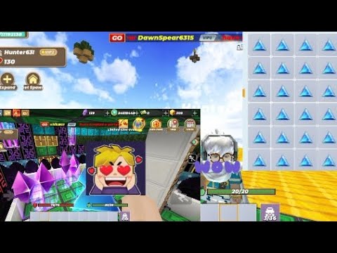 GEMS SKYBLOCK (BLOCKMAN GO) - YouTube