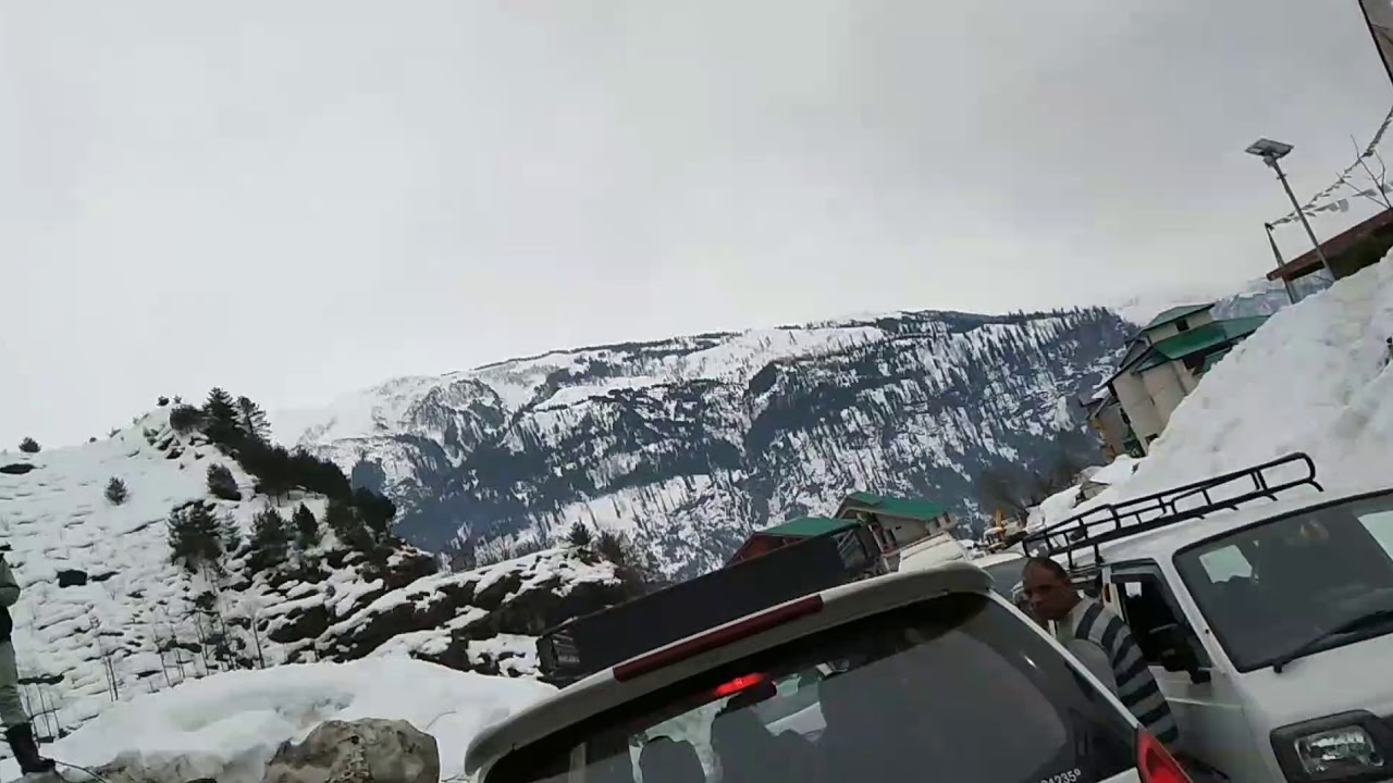 Solan Valley Manali. Snow and only Snow. - YouTube
