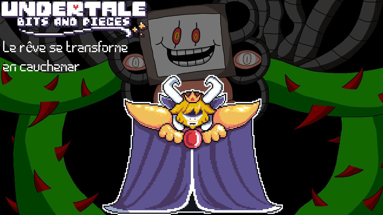 Undertale bits and pieces #7 le boss rush (mettaton, asgore et omega ...