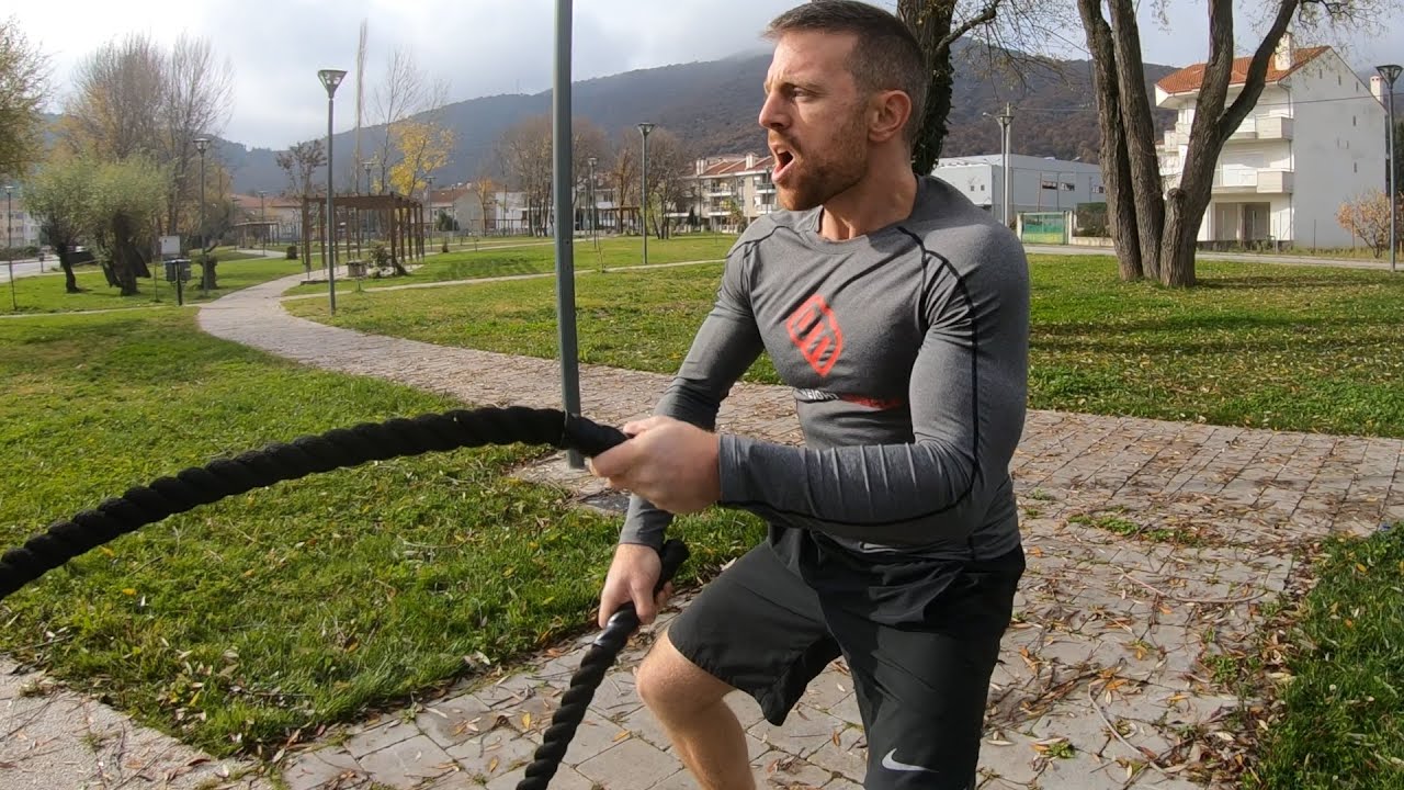 BATTLE ROPES & CALISTHENICS CIRCUITS (A FUN WAY TO BUILD MUSCLE & BURN ...