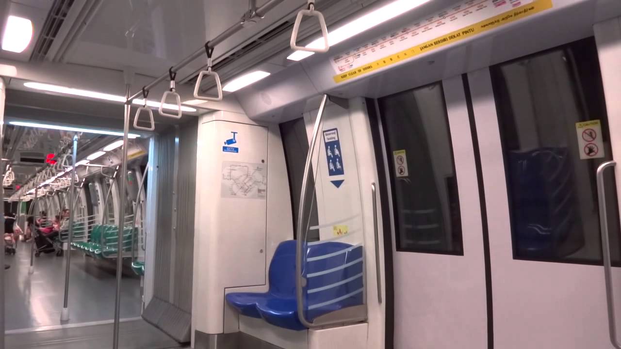 (Circle Line,Singapore)Alstom Metropolis C830 set 834 from Nicoll ...