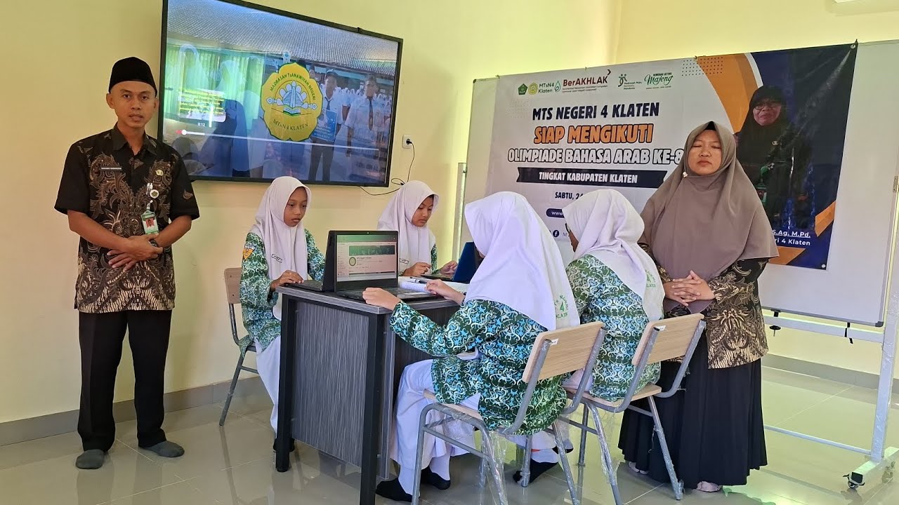 SHORT VIDEO REPORT OBA-8 KABUPATEN KOTA - MTs NEGERI 4 KLATEN, JAWA ...