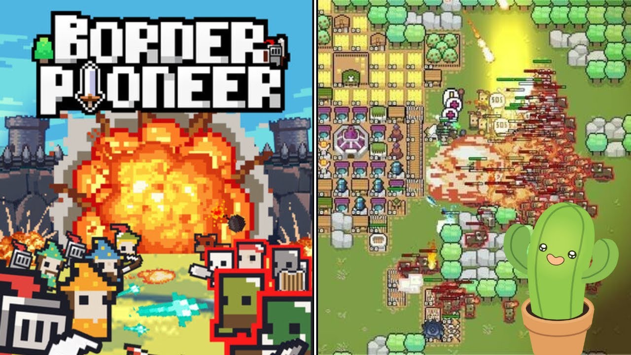 Being a PIONEER in this Survival Tower Defense! [ Cactus Plays Border ...