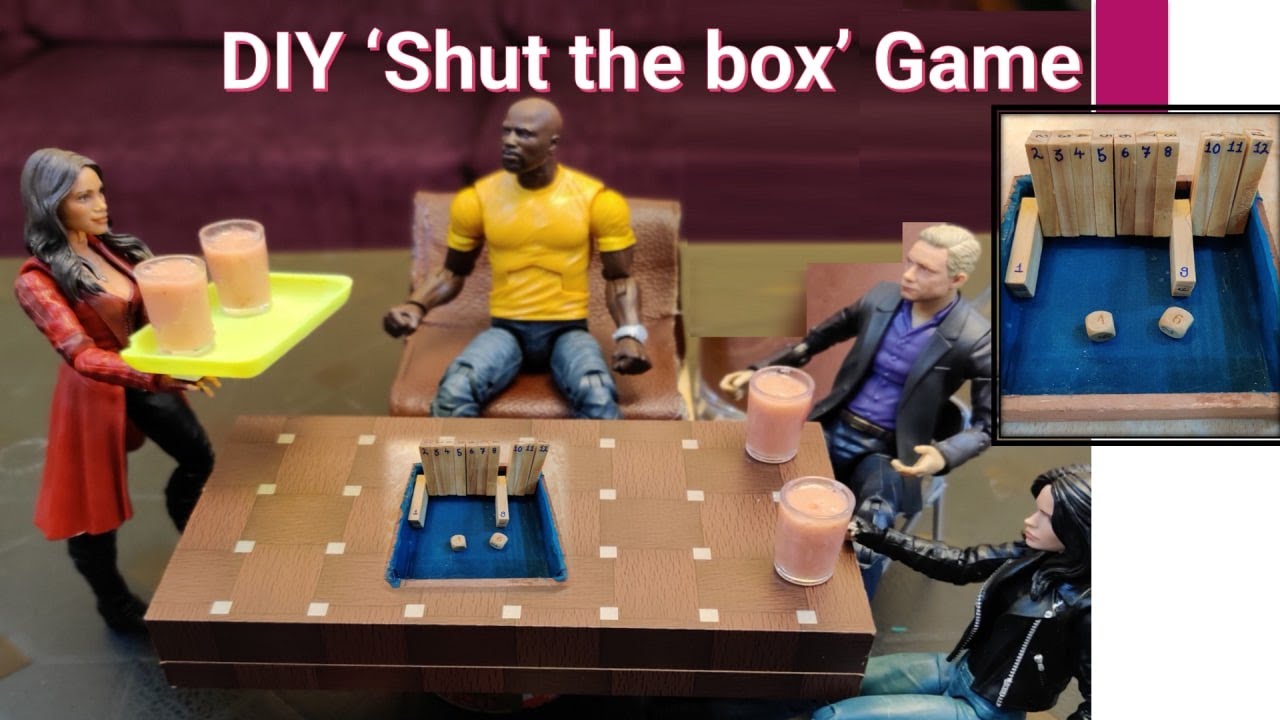 DIY Shut the box Game - YouTube
