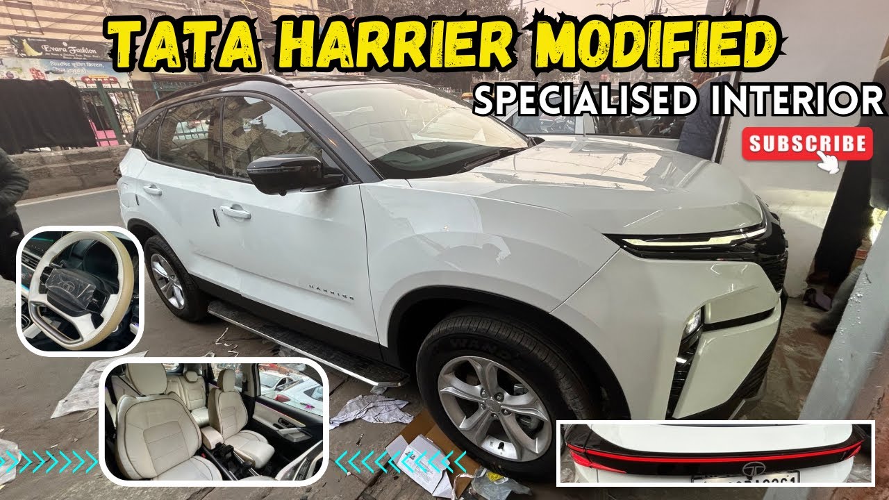 TATA HARRIER MODIFIED WITH PRICE HARRIER LUXURY INTERIOR MODIFIED REAR ...