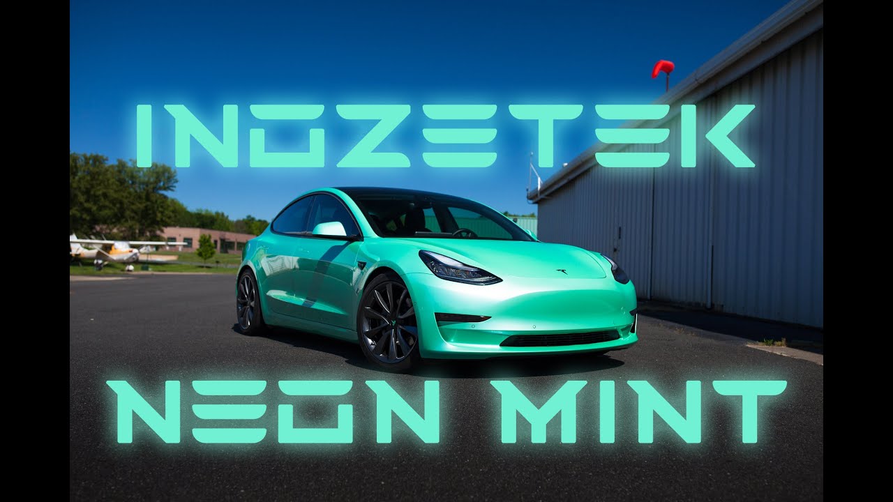TESLA MODEL 3 IS GLOWING! - YouTube