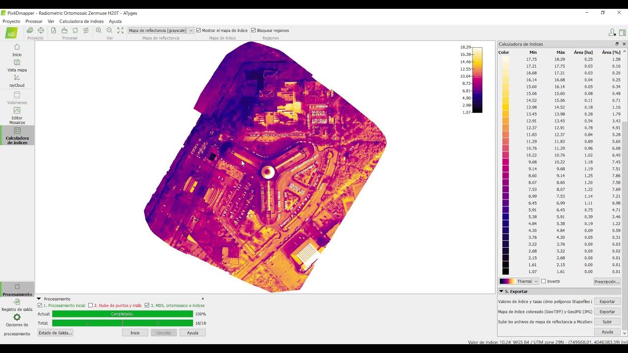 Zenmuse H20T - How generate a Radiometric Thermal Ortomosaic with ...